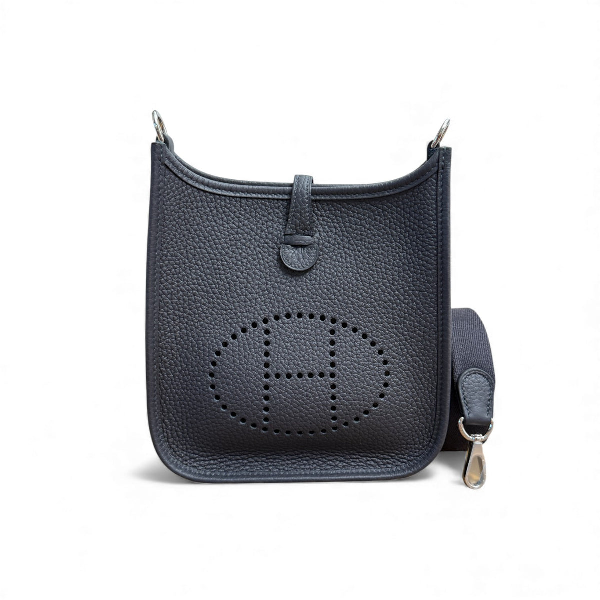 Hermès Mini Evelyne Blue Caban – MM Luxury Shop